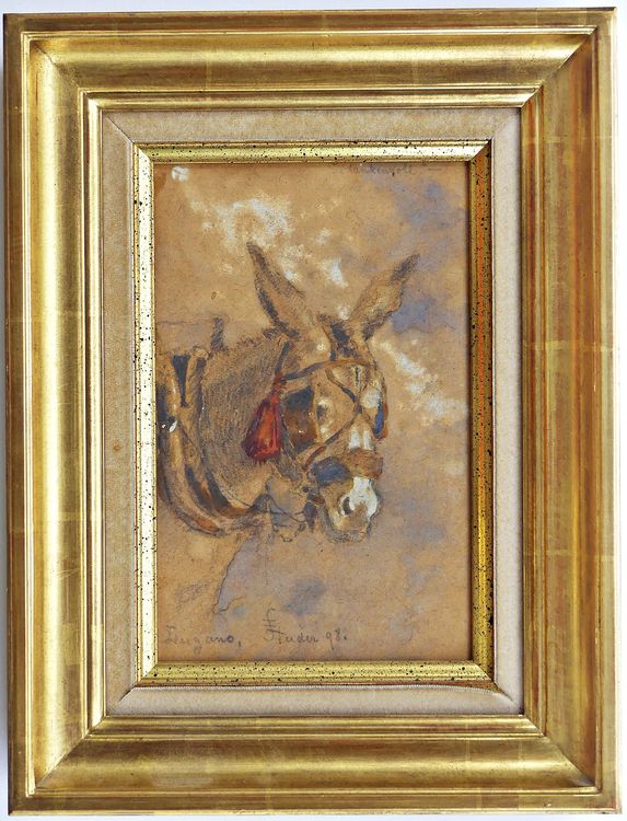 Antikes Gemälde - Pferd - unleserlich signiert! (Gebraucht) in Ostermundigen für CHF 15 – mit ...