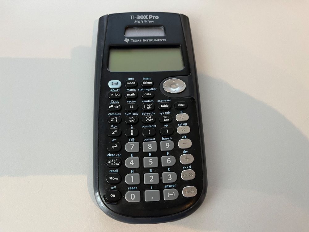 TI 30X Pro Multiview Texas insturments (Gebraucht) in Oftringen für CHF ...