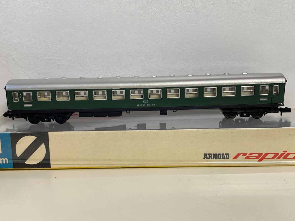 Arnold 0322 DB Schnellzugwagen 2. Klasse Grün | Kaufen auf Ricardo
