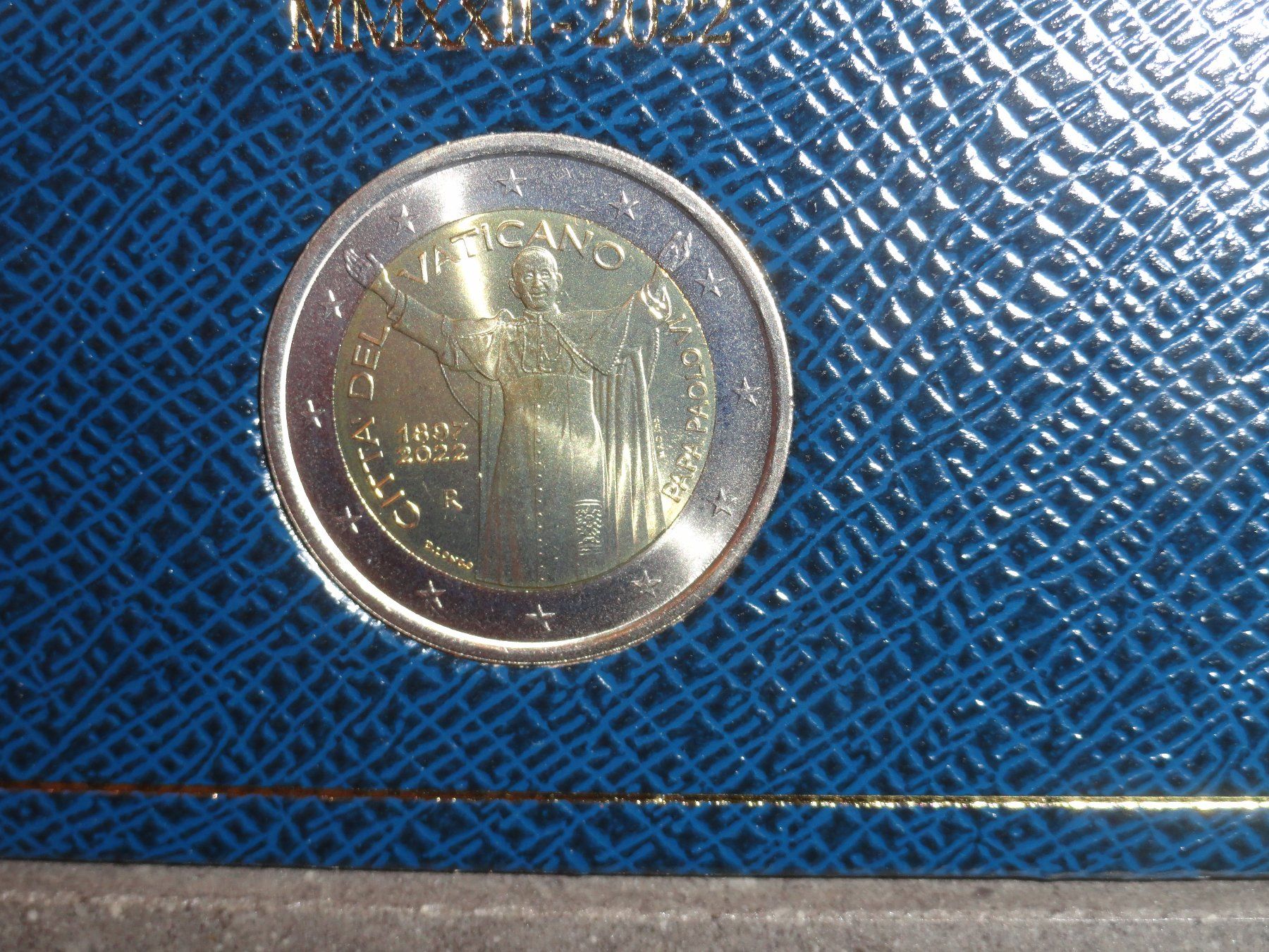 2 Euro Sondermünze PAPST PAUL VI aus dem Vatikan 2022 (Neu (gemäss ...