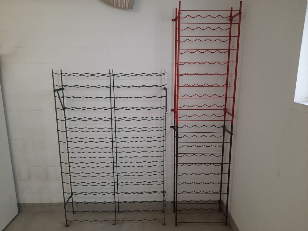 Weinregale aus Metall (Gebraucht) in Hunzenschwil für CHF 1 – nur Abholung auf Ricardo kaufen