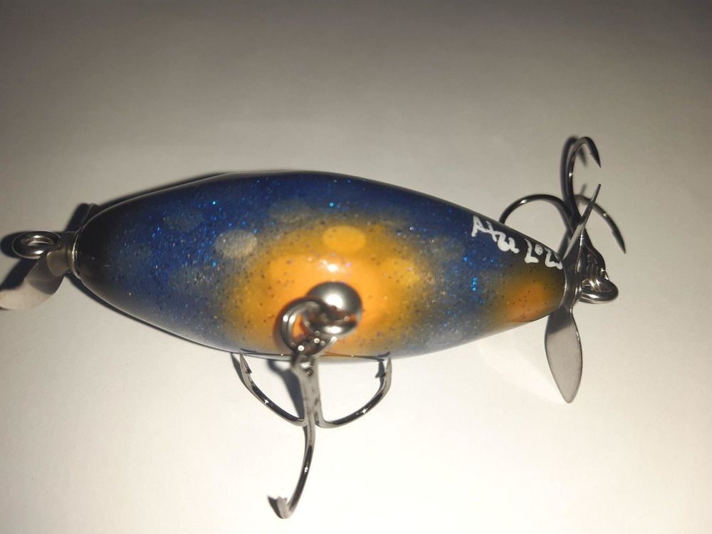 Propeller Wobbler ,Holz ,Handarbeit,9cm (Neu (gemäss Beschreibung)) in ...