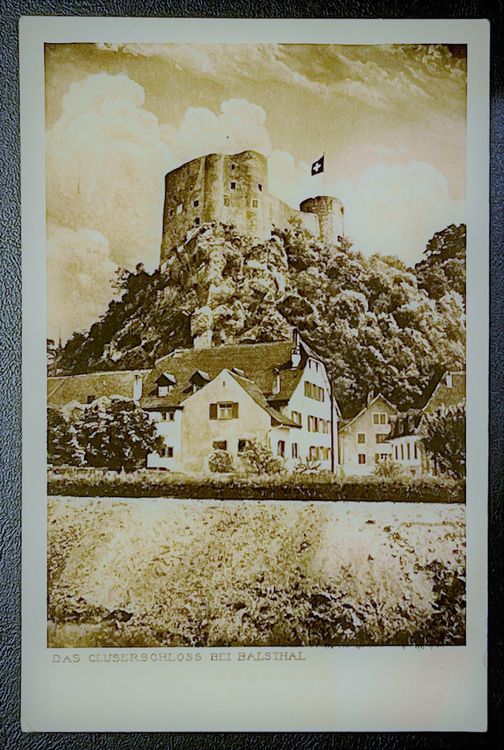 Antike Postkarte Schloss Alt-Falkenstein (Gebraucht) in Thalwil für CHF 10 – mit Lieferung auf ...