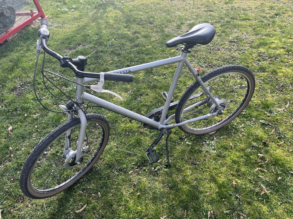 Cresta Fahrrad silber, Nabendynamo / Rollenbremsen | Kaufen auf Ricardo