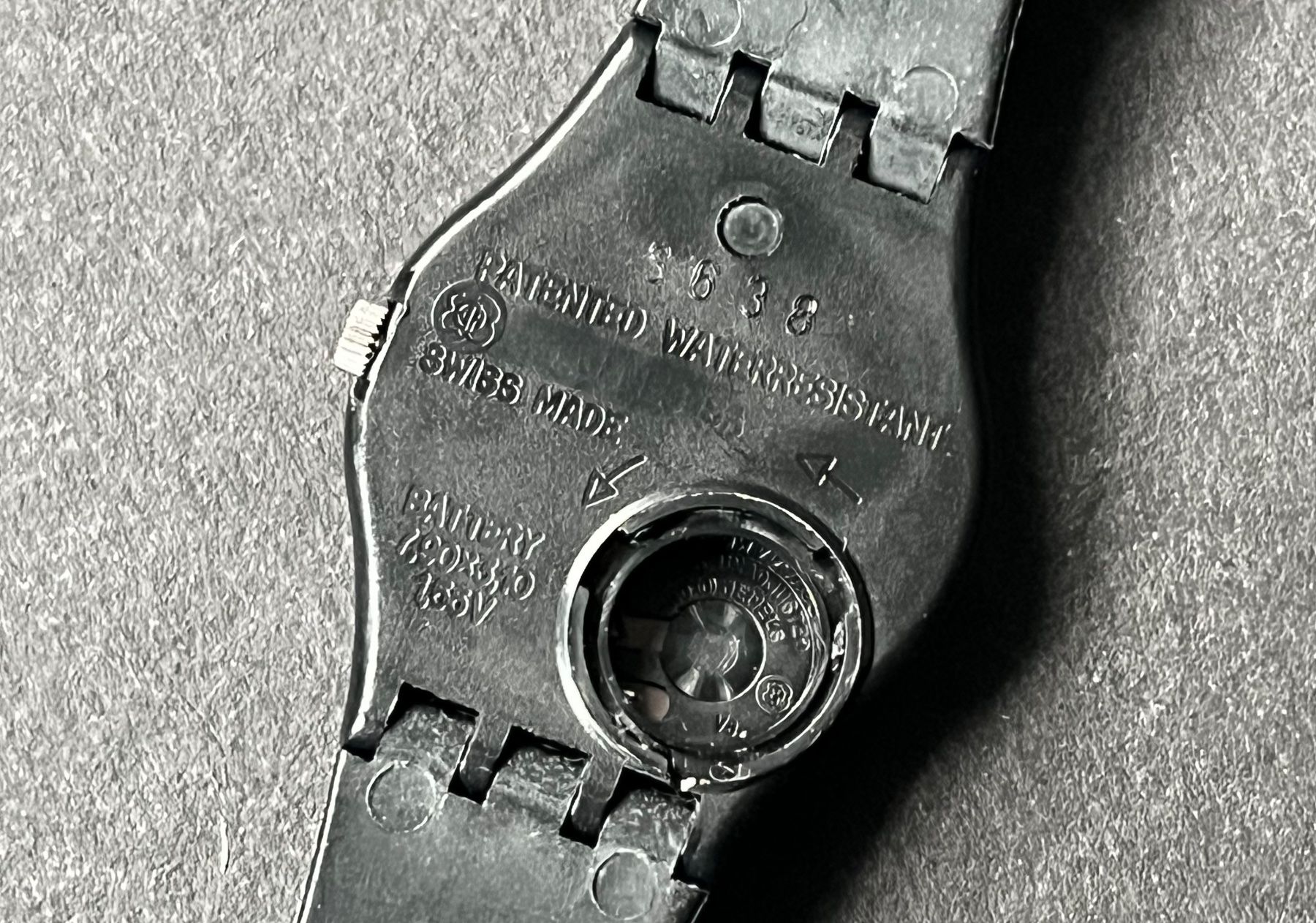 Swatch Lady Black Pearl LB114 1987 selten - Dummy (Neu (gemäss ...