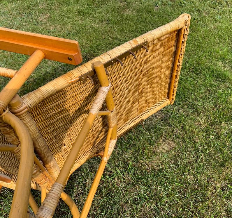 Mid century Lounge Sessel mit Fussteil; 50 er Jahre (Gebraucht) in Burgdorf für CHF 86 – nur ...