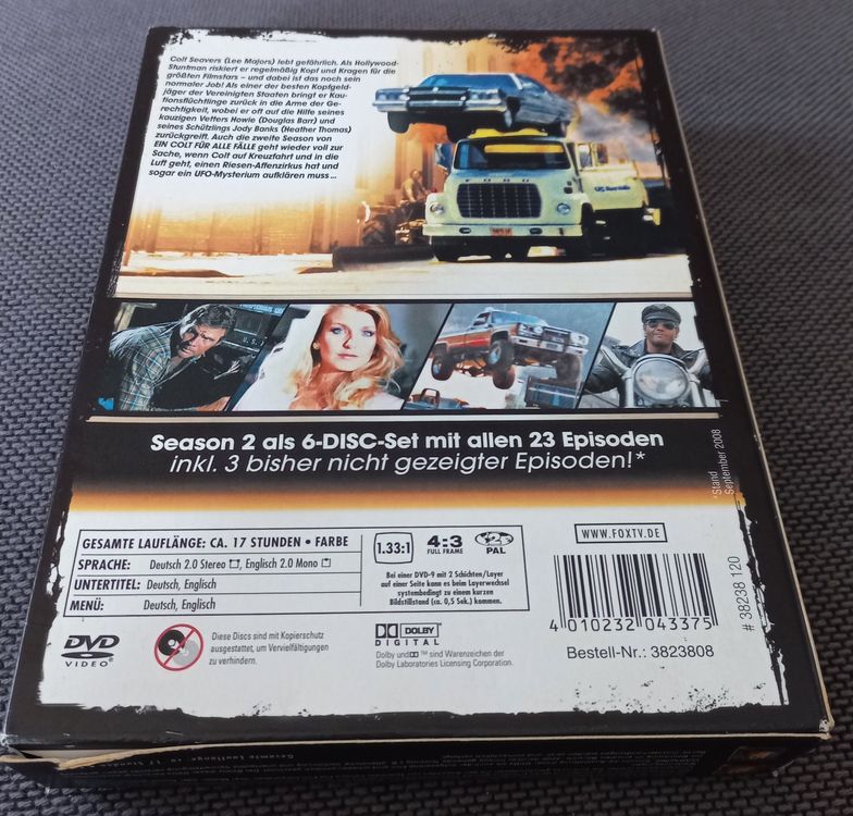 Ein Colt für Alle Fälle 2, The Fall Guy 2, Lee Majors, DVD | Kaufen auf ...