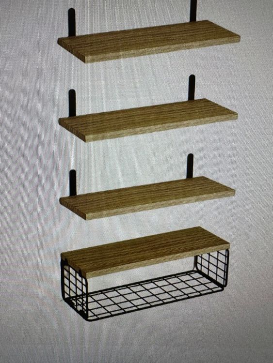 Wandregale / Board - Holz, 4 Tablare! (Neu und originalverpackt) in für ...