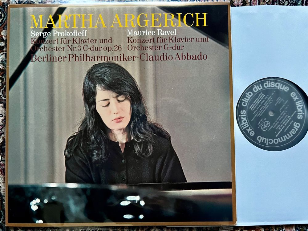 Prokofieff / Ravel - Martha Argerich Abbado LP GEWASCHEN | Kaufen auf Ricardo
