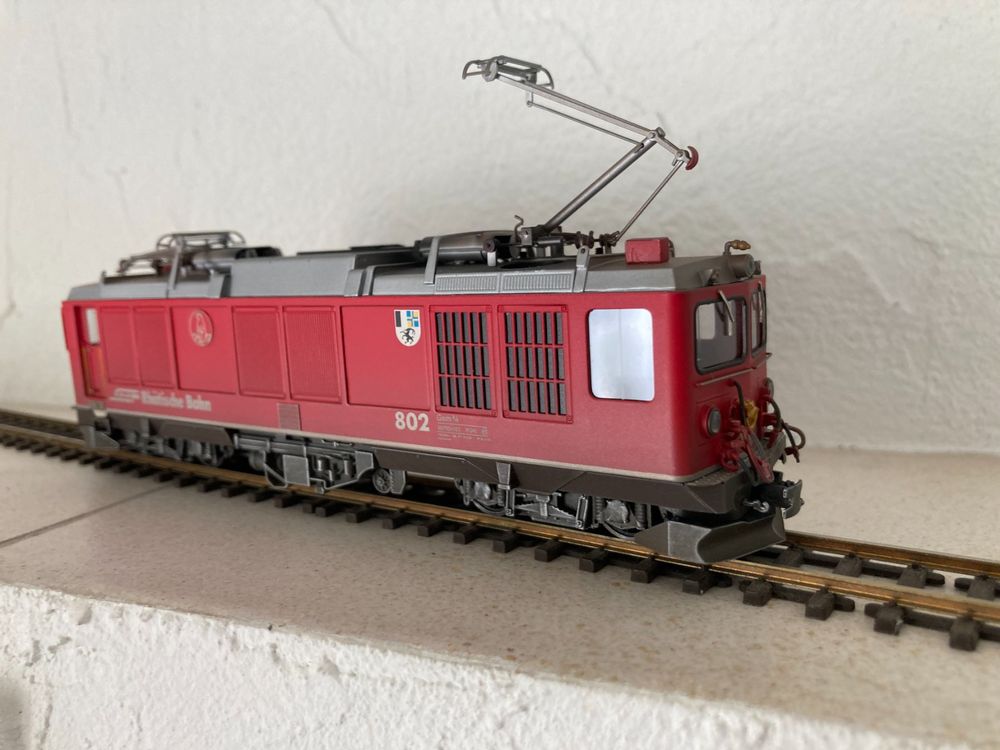 Ferro-Suisse, RhB Lok Gem.4/4 N°. 802, HOm, Top Zustand (Neu und originalverpackt) in Dietikon ...