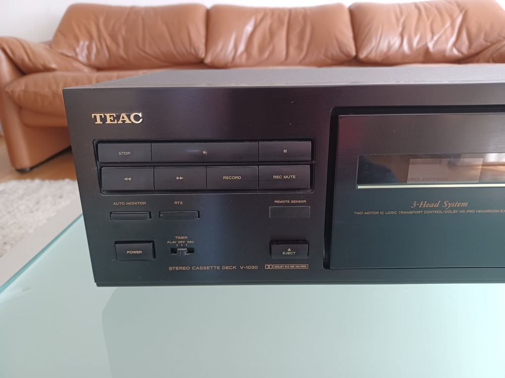 Teac V-1030 Tape Deck 3-Kopf Hi-Fi Kassettendeck (Gebraucht) in ...