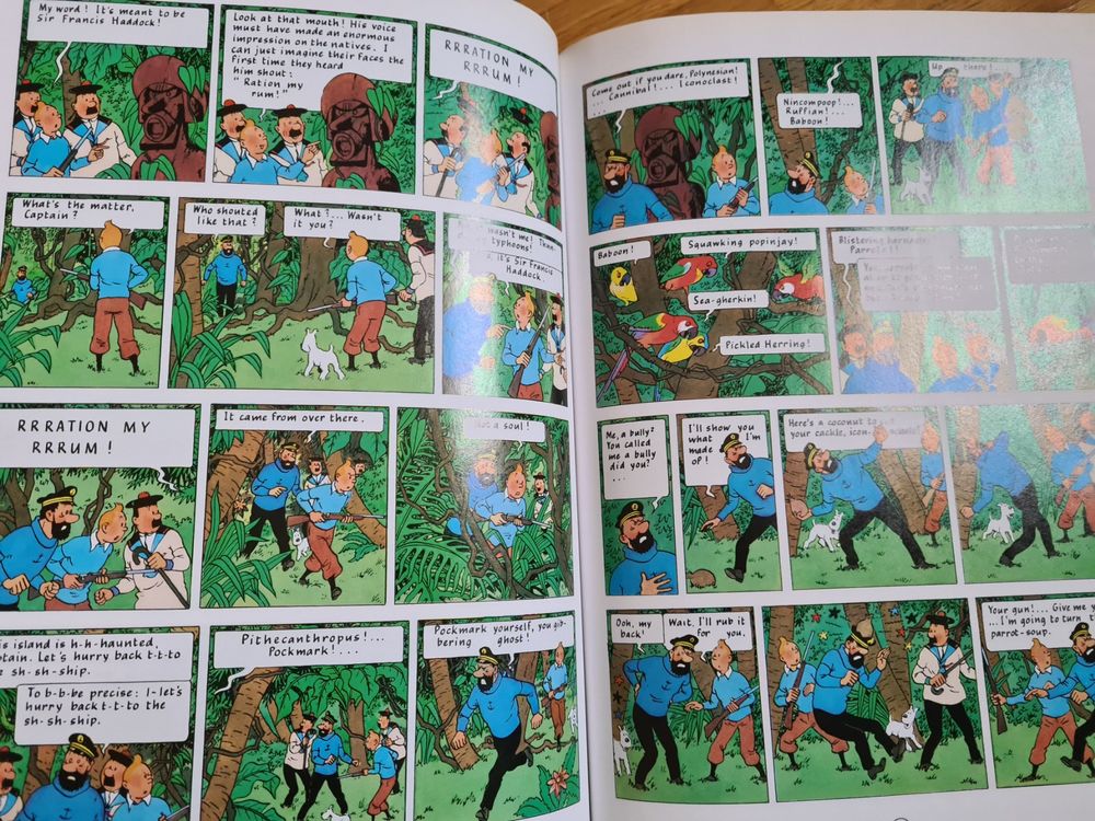 Band 12 Red Rackham's Treasure (Tim und Struppi) englisch (Gebraucht ...