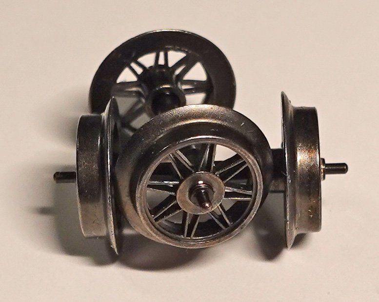 3 x Märklin Speichen Radsatz AC (Gebraucht) in Horn für CHF 6 – mit ...