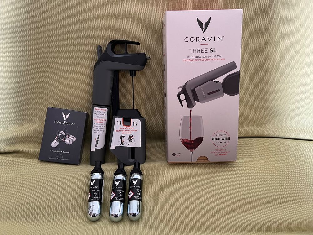 Coravin Three SL Système de préservation du vin (Gebraucht) in für CHF ...