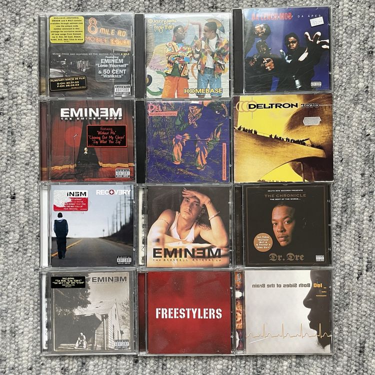 CD Sammlung Rap Hip-Hop (Gebraucht) in Gelterkinden für CHF 12 – mit ...