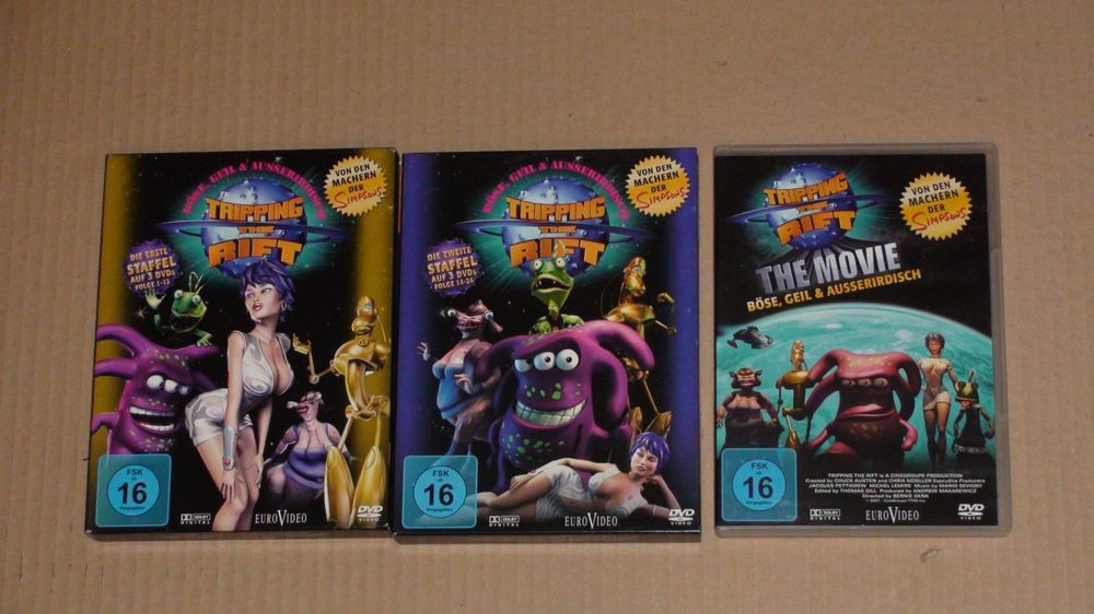 Tripping the Rift Staffel 1+2 und Film (DVD) (Gebraucht) in Zürich für ...