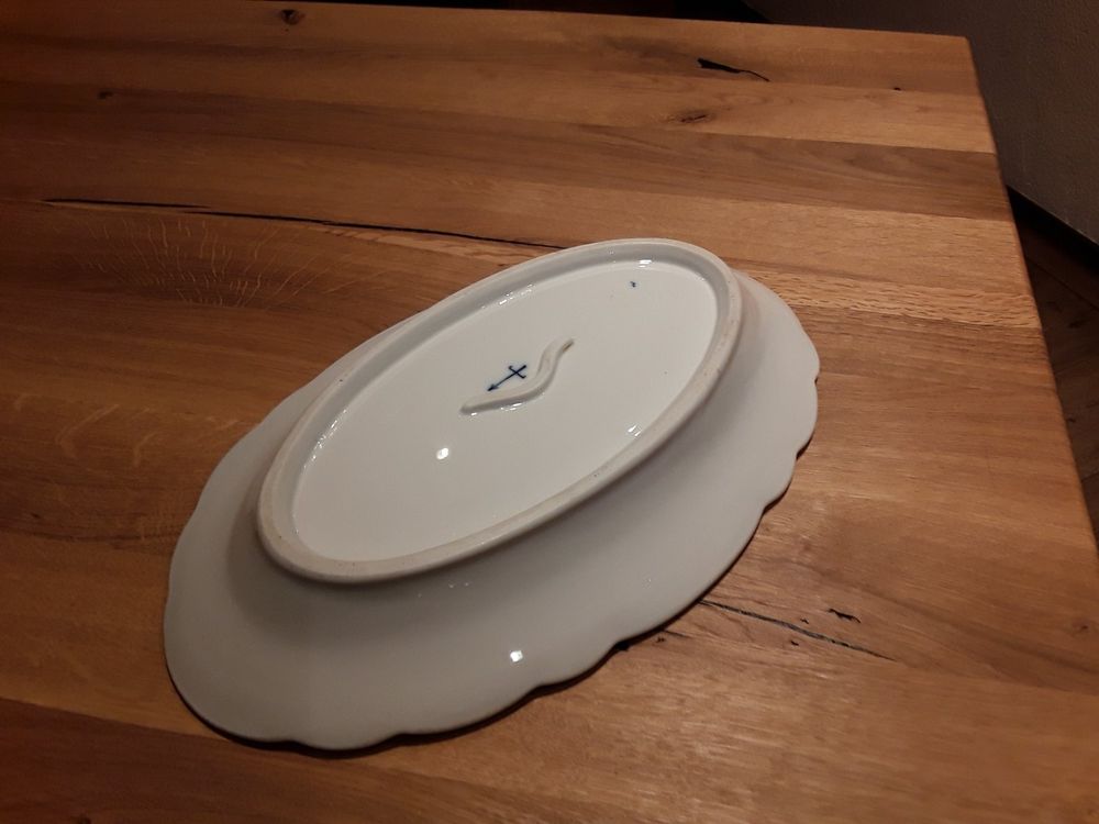 Antike Meissen Service Platte Zwiebelmuster | Kaufen auf Ricardo