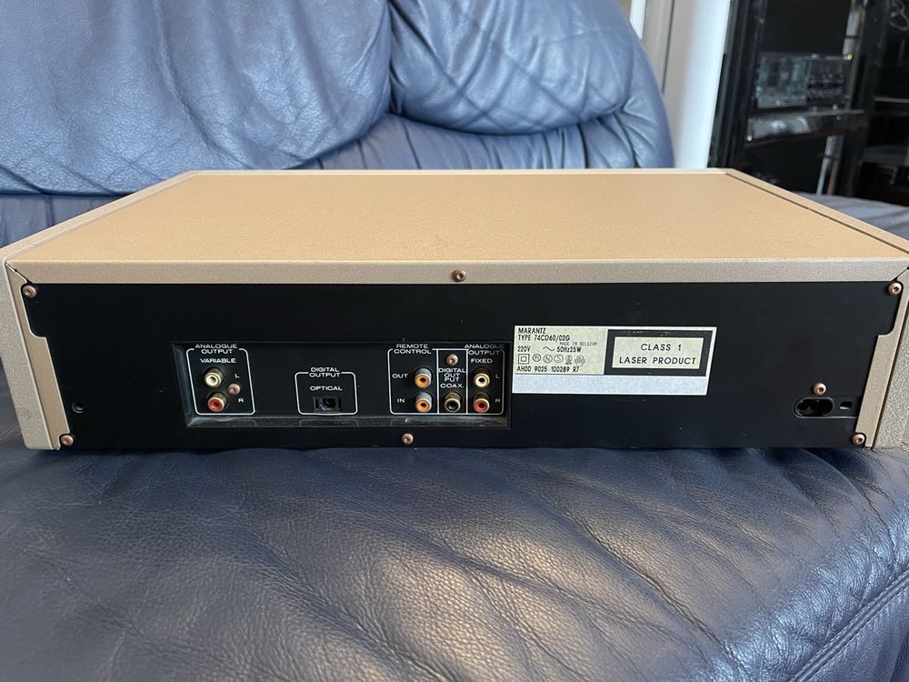 Marantz CD-60 CD-Player – Vintage Hi-Fi Klassiker! Top! (Gebraucht) in ...