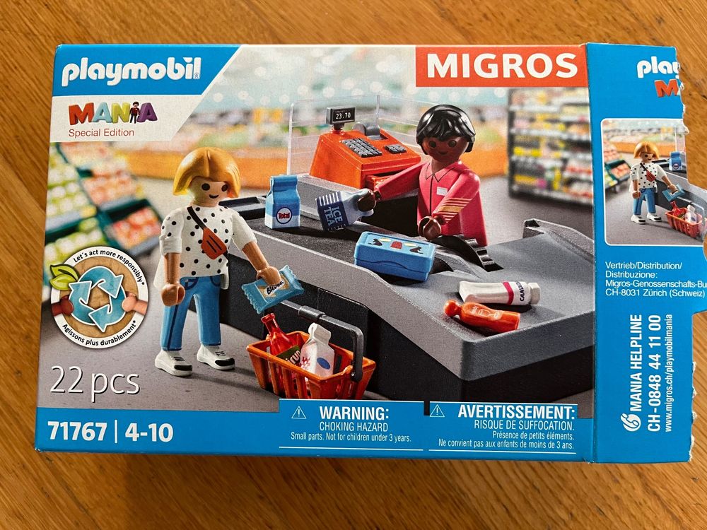 Playmobil Migros Mania, Special Edition, komplett,Top! (Neu (gemäss ...