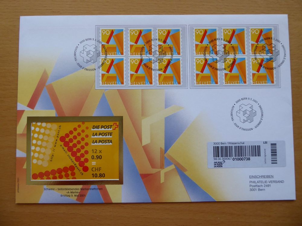 Markenheft Grossbeleg | Kaufen auf Ricardo