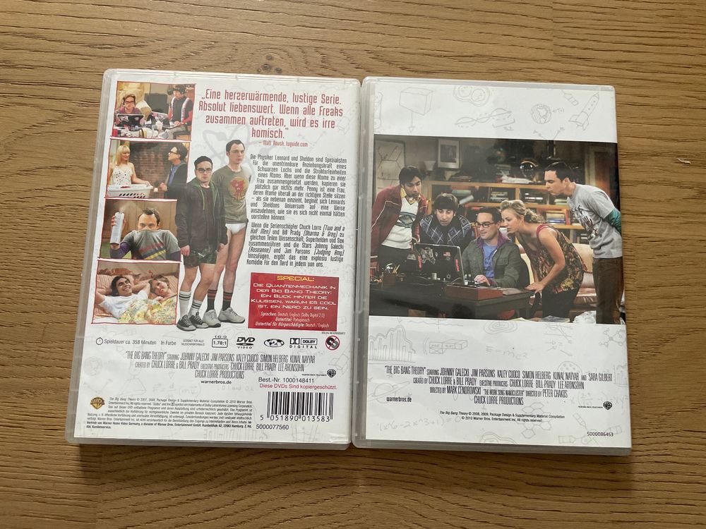 The Big Bang Theory, Staffel 1 + 2, Top Zustand! (Gebraucht) in Sargans ...