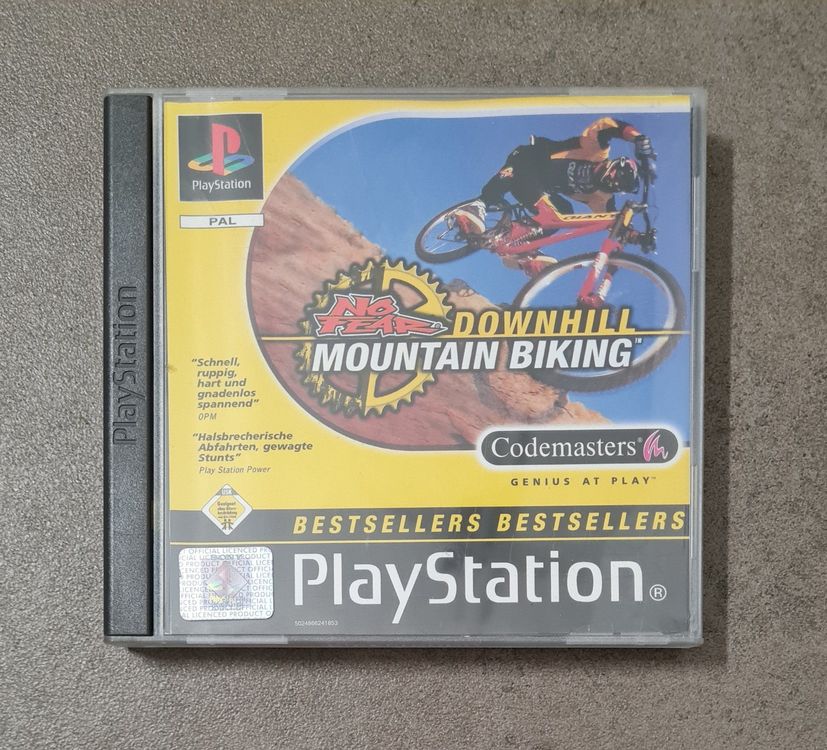PS1 No Fear Downhill Mountain Biking - schnelle Lieferung! (Gebraucht ...