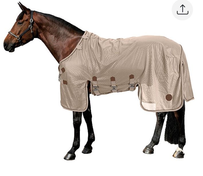 Fliegendecke mit Halsteil Gr. 155 cm (Gebraucht) in Goldau für CHF 50 – mit Lieferung auf ...