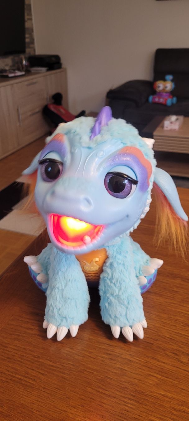 Adorable FurReal Chatimal Dragon interactif/ 35 cm (Neuf (Voir ...