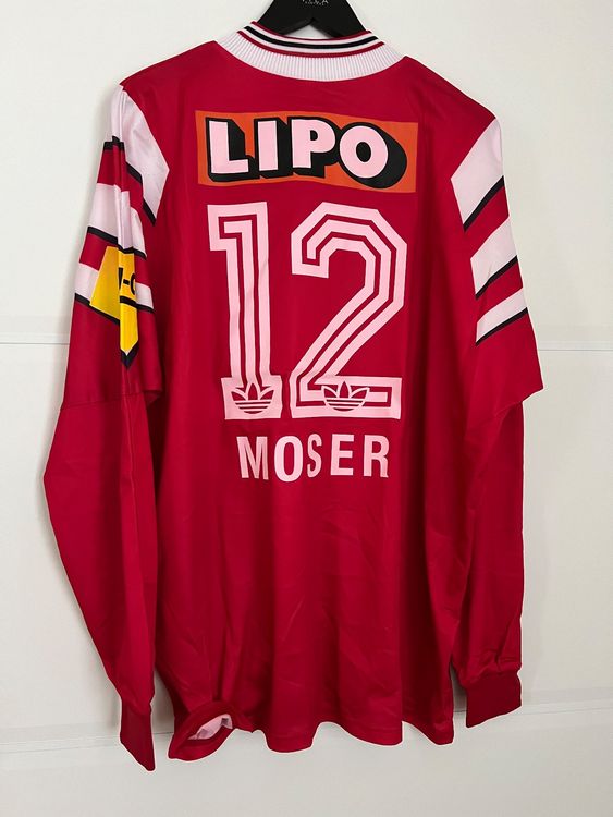 FC Luzern 1997 - 1998 Matchworn Trikot Moser # 12 | Kaufen auf Ricardo
