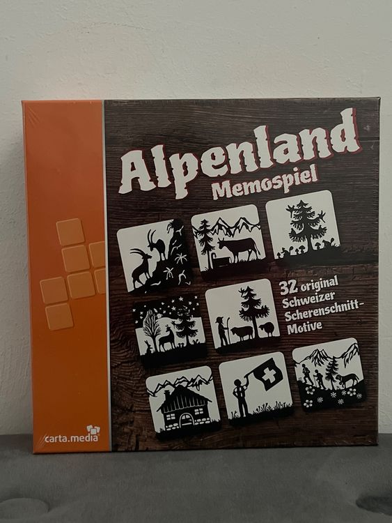Alpenland Memospiel (Neu und originalverpackt) in Oberegg für CHF 5 – mit Lieferung auf Ricardo ...