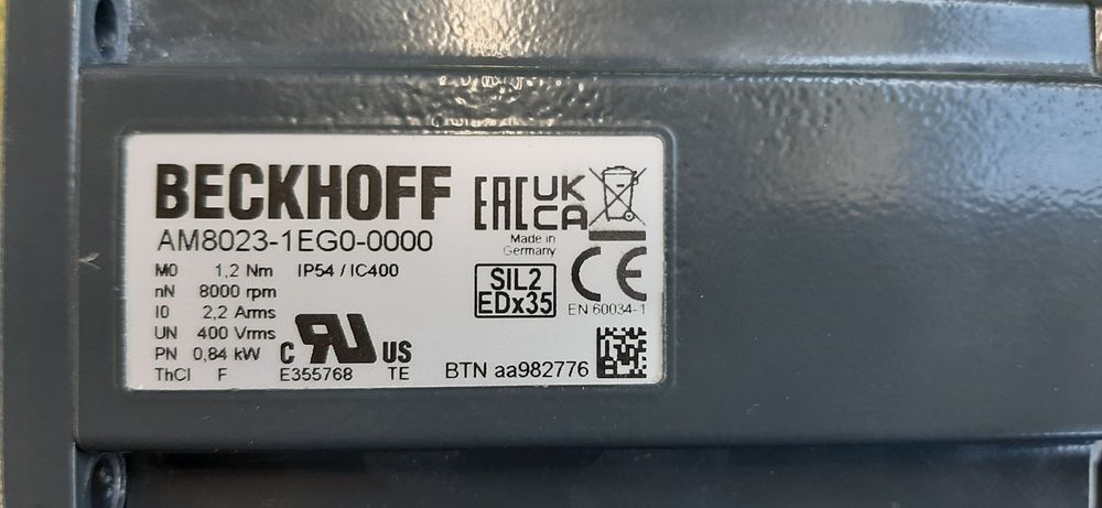 Beckhoff Motor AM 8023 Servomotor | Kaufen auf Ricardo