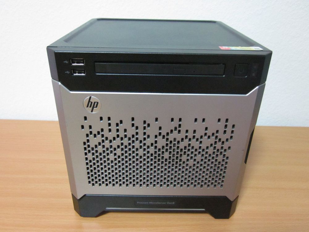 HP ProLiant MicroServer Gen 8, DDR3 16GB SSD 180GB+ 4 HDD 2T | Acheter ...