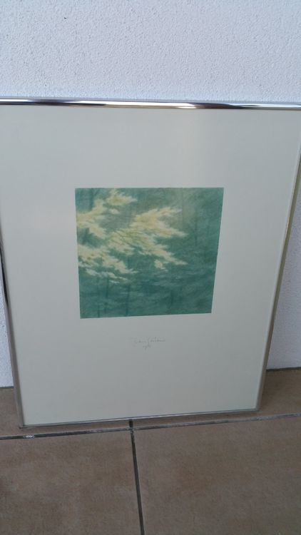 Pastell Gemälde von Künstler Peter R? / signiert | Kaufen auf Ricardo