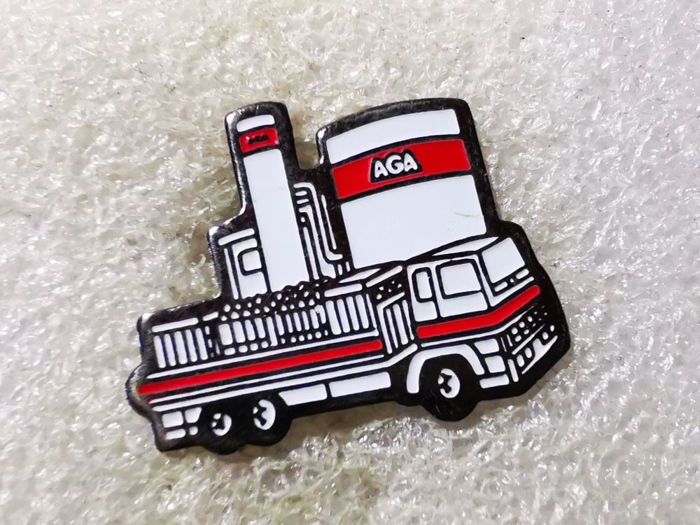 Ansteckpin 95: AGA Tank LKW und Tank (Gebraucht) in Oppligen für CHF 1 ...