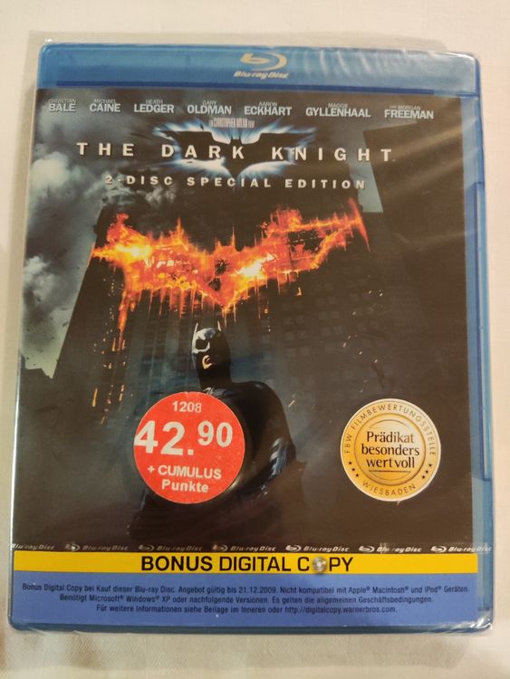 The Dark Knight - 2-Disc Edition (Blu-ray) NEU und OVP (Neu und originalverpackt) in Oberembrach ...