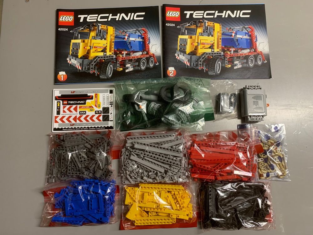 Lego Technic 42024 Container Truck neu motorisiert, ab Fr. 1 | Kaufen ...