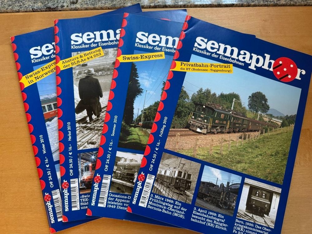 4 Semaphor Hefte 2010 kompletter Jahrgang (Gebraucht) in Bottmingen für ...