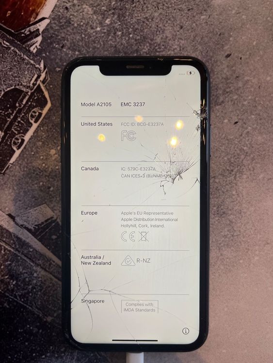 Verkaufe gebrauchtes iPhone XR 128GB Black (Model A2105) (Gebraucht) in ...