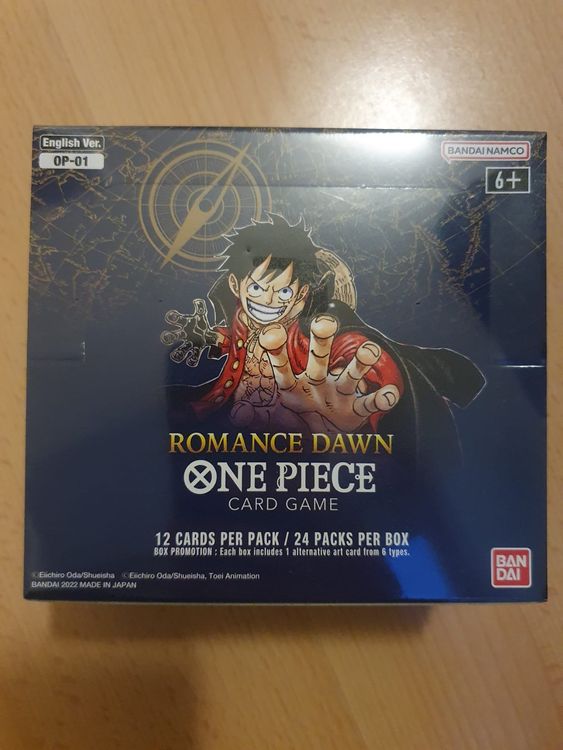 One Piece TCG OP-01 Romance Dawn Booster Box (EN) (Neu und originalverpackt) in Lupfig für CHF ...