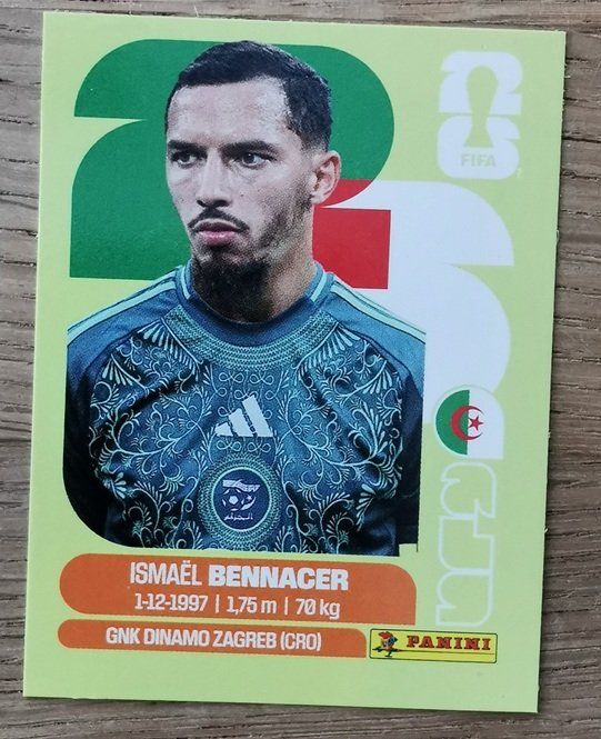 Ismael Bennacer ALG 8 Panini FIFA World Cup 2026 ⚽🏆 (Neu (gemäss ...