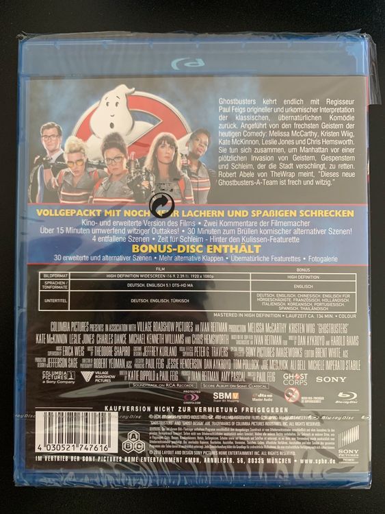 Ghostbusters: Answer The Call (Blu-Ray) | Kaufen auf Ricardo