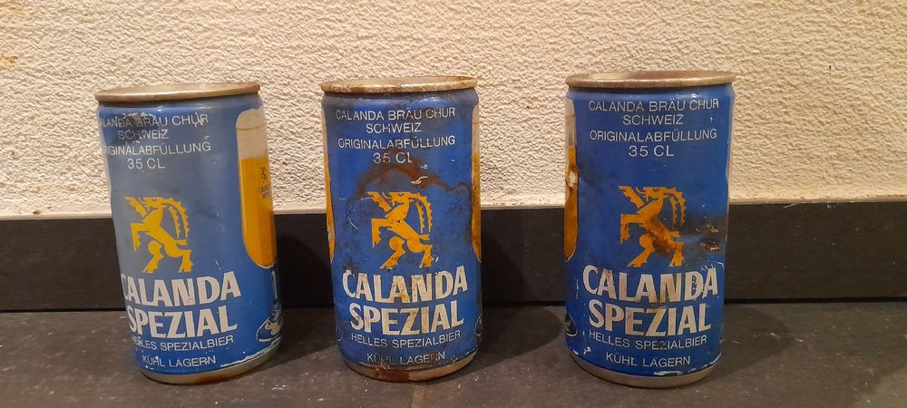 Bierdose Calanda Spezial 35cl (Gebraucht) in Disentis/Mustér für CHF 34 ...