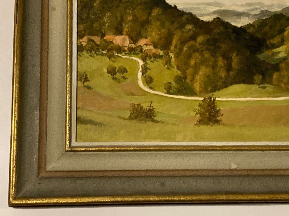 Rudolf Müller 1967 (1892-1972) Landschaftsgemälde signiert | Kaufen auf Ricardo