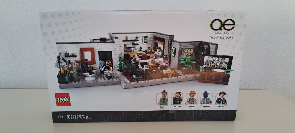 LEGO 10291 Qeer Eye- Das Loft der Fab 5 neu und Ovp (Neu und ...