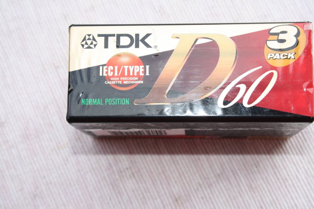 TDK D60 KASETTEN 3ER PACK | Kaufen auf Ricardo
