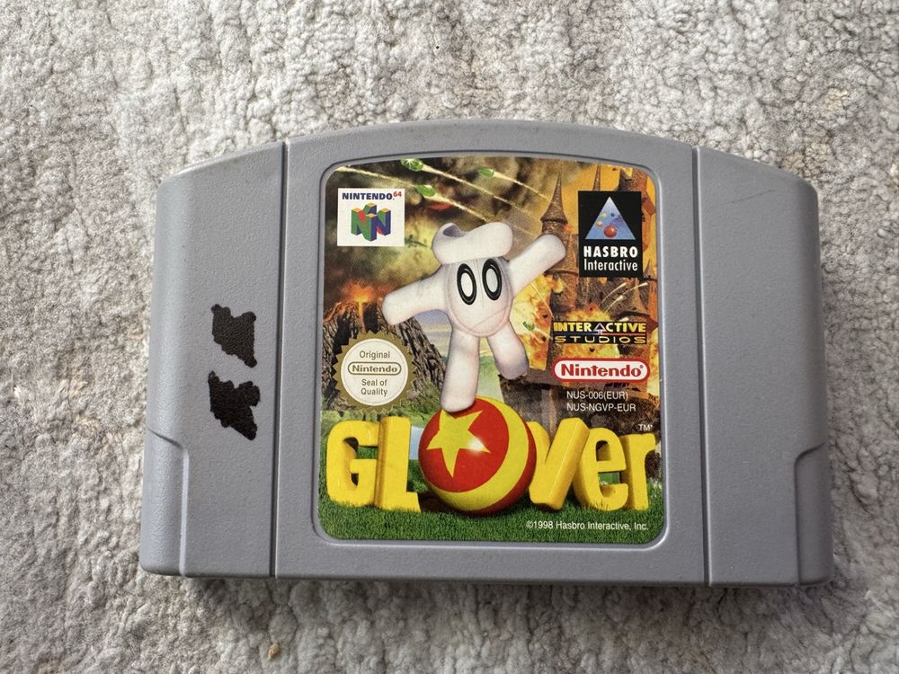 N64 Spiel: Glover (PAL) Klassiker für Retro-Fans! | Kaufen auf Ricardo