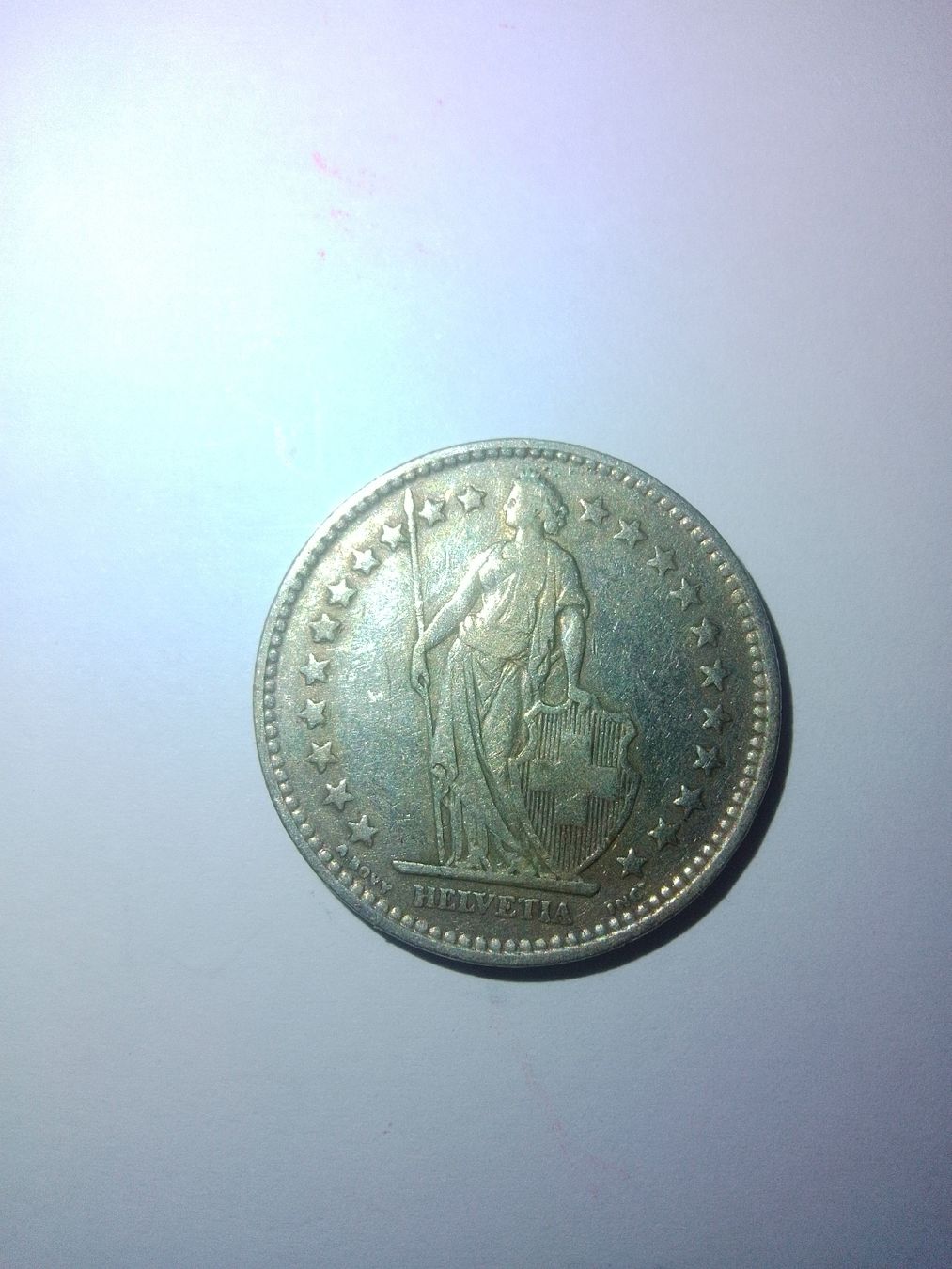 Seltene 2 Franken Münze 1921 - Top Zustand für Sammler (Gebraucht) in ...