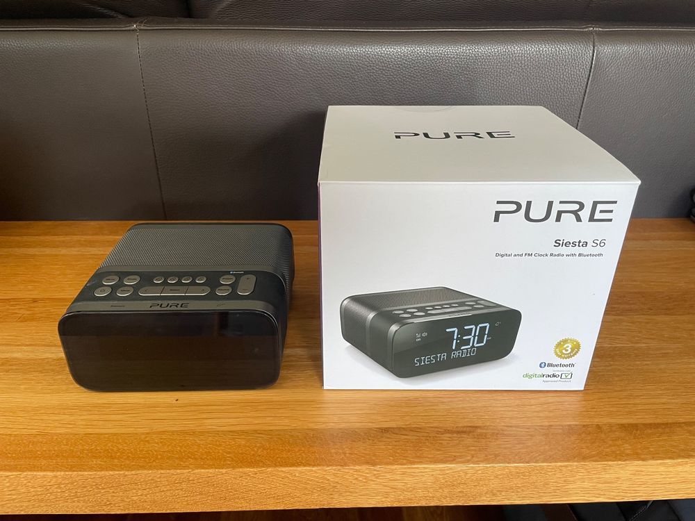 Radiowecker Pure Siesta S6 - Graphit (Neu (gemäss Beschreibung)) in für ...