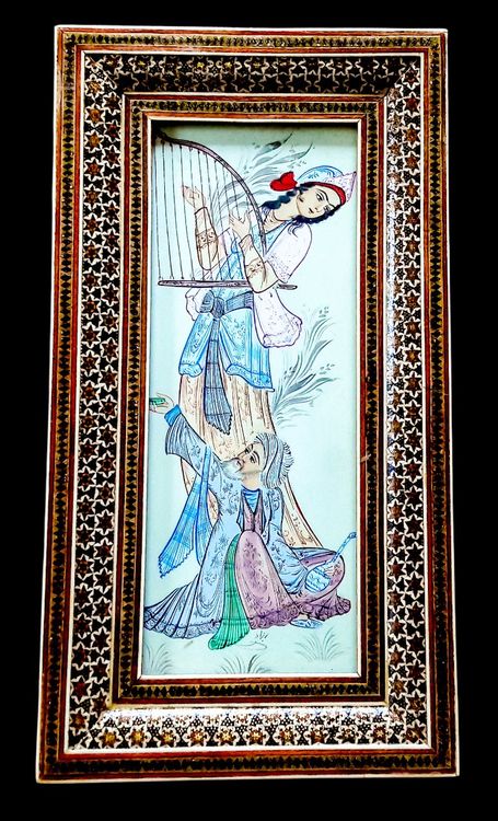 miniature Perse Iran Moghole Persische Miniatur Layla Majnun (Gebraucht ...