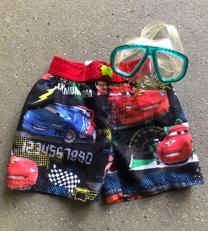 Badeshorts Disney/Pixar Cars / Gr. 98 / inkl. Taucherbrille! | Kaufen ...